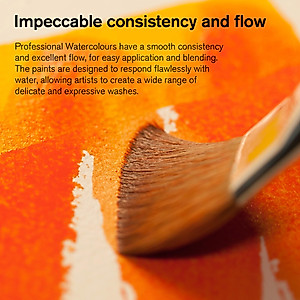 Winsor & Newton Professional Watercolor, 5ml (0.17-oz) Tube, Bismuth Yellow