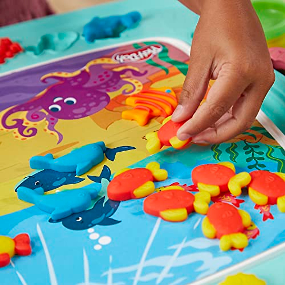Play-Doh All-in-One Creativity Starter Station Activity Table Playset, Preschool Toys, Starter Sets, Kids Arts & Crafts, Ages 3+