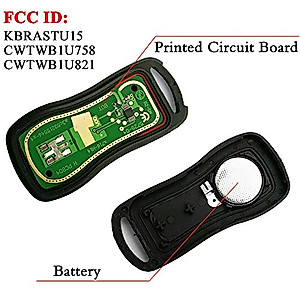 Compatible for 2002-2006 Infiniti Q45 Keyless Entry Remote Control Car Key Fob Replacement for KBRASTU15(Pack of 2)