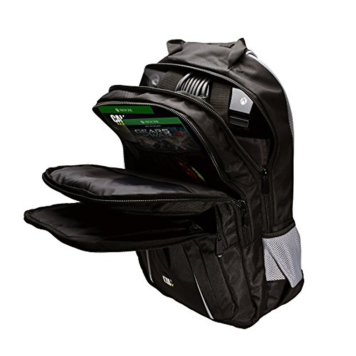 CTA Digital Universal Gaming Backpack for Xbox One X/XB1S/PlayStation 4 Slim/Wii U/XB1/PS4/XB360/PS3