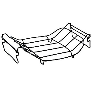 Goodcook Quick Roaster Pan and locking rack, with juice gathering pools for easier, safer, faster basting, 17x12x3 inches, Grey