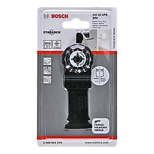 Bosch Starlock Oscillating Multi Tool 2608661644 Bim Plunge Cut Saw Blade "Aiz 32 Apb"