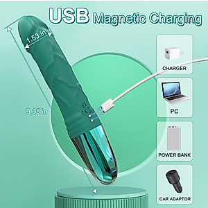 G Spot Dildo Vibrator Sex Toys - Adult Sex Toys Realistic Anal Dildo for Women with LED Display, 12 Powerful Vibrations Clitoris Vibrator Wand Sex Toys for Female Male G Spot Anal Stimulation