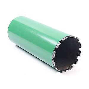 6'' Wet Diamond Core Drill Bit Set Wet Core Drill Bits for Concrete Diamond Wet Core Drill Bit Diamond Wet Coring Bit Fits Hard Concrete Brick Granite Material