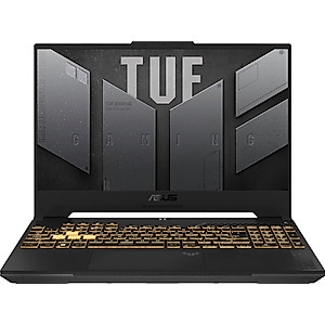 ASUS TUF F15 Gaming Laptop 15.6" FHD 144Hz Intel 14-Core i7-12700H (Beat i9-11950H) 64GB RAM 2TB SSD GeForce RTX 4070 8GB Graphic Backlit Thunderbolt 4 USB-C Win11 Grey + HDMI Cable