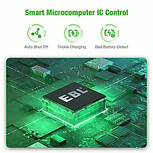EBL 12 Bay LCD Universal Battery Charger for Rechargeable AA AAA 9V NIMH NICD Batteries