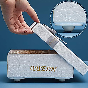 Self Adhesive Caster Wheels Mini Swivel Wheels Stainless Steel Paste Universal Wheel 360 Degree Rotation Sticky Pulley for Bins Bottom Storage Box Furniture Trash Can (8 Pieces,White)