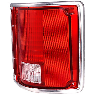 Dorman 1610089 Passenger Side Tail Light Lens Compatible with Select Chevrolet / GMC Models