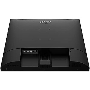 MSI Pro MP273QP, 27" Monitor, 2560 x 1440(QHD) IPS, 75Hz, TUV Certified Eyesight Protection, 1ms, Displayport, HDMI, Tilt, Swivel, Height, Pivot, Black