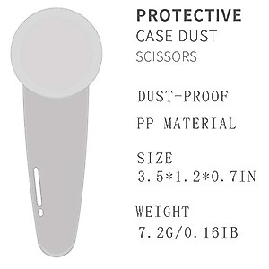 Baby Food Scissors Ceramic，Portable Baby Food Scissors without BPA With Box And Dust Cover (Blue)