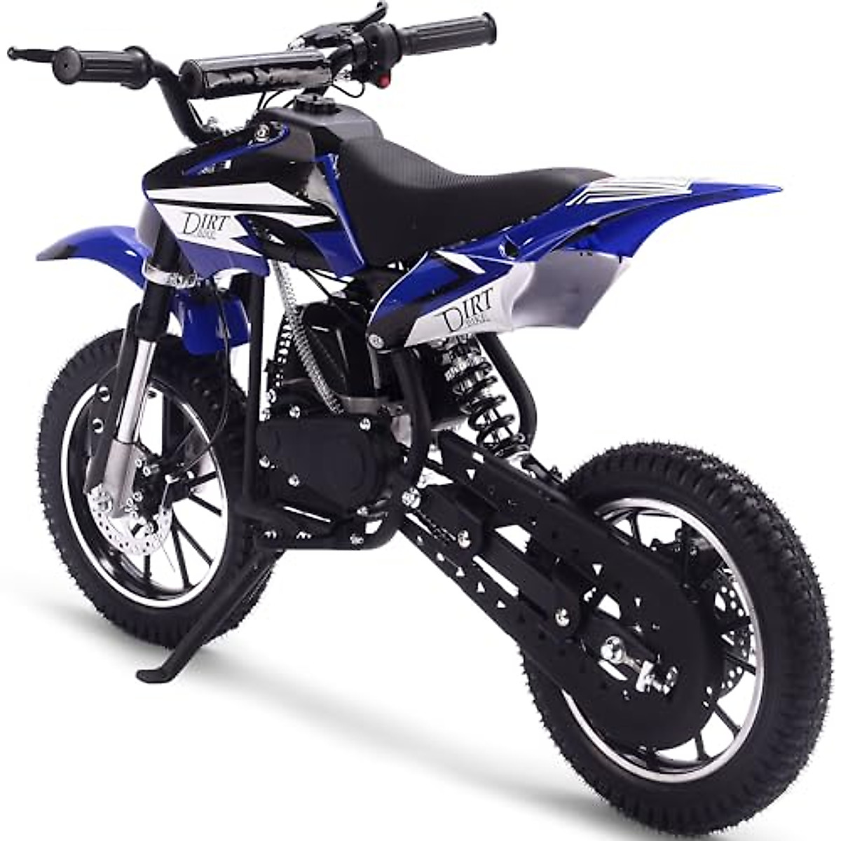MotoTec DB-01 50cc 2-Stroke Kids Gas Dirt Bike Blue