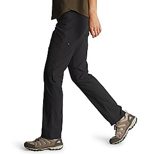 Eddie Bauer Women's Rainier Pants, Black Rainier, 10