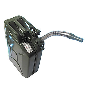 NATO Long-Nose Flexible Jerry Can Spout/Nozzle, Fits Wavian or VALPRO NATO Euro Military Spec Cans (Olive Drab)