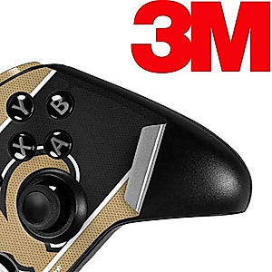 Skinit Decal Gaming Skin Compatible with Xbox One Elite Controller - Officially Licensed NFL New Orleans Saints Zone Block Design