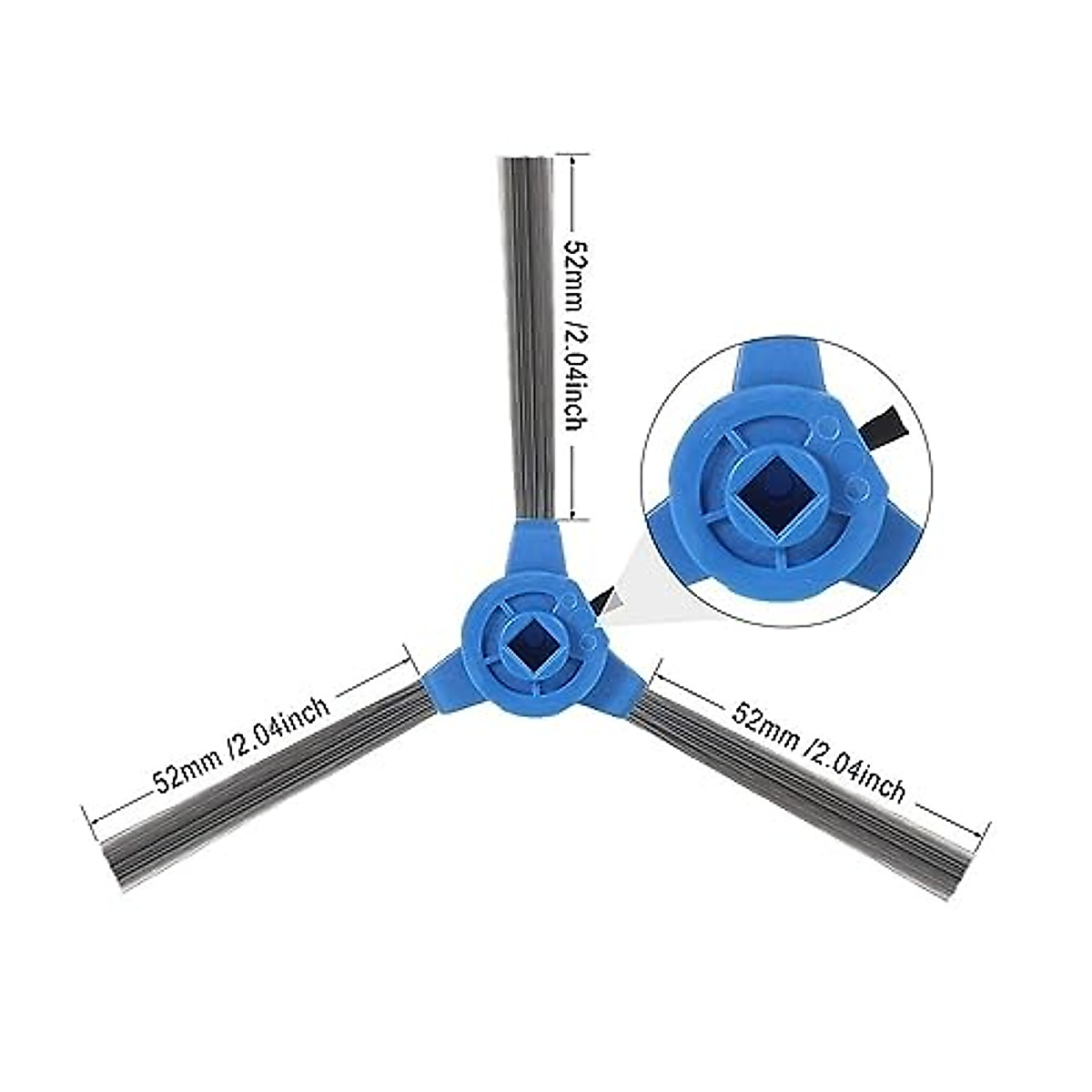 DErron Accessories Kit Compatible with Eufy Robovac 11S, Robovac 30, Robovac 30C, Robovac 15C, Accessory Robotic Vacuum 8X Cleaner Fi