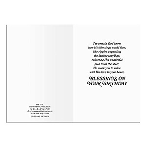 DaySpring - Encouraging You - 4 Floral Card Birthday Assortment with Scripture - 12 Birthday Boxed Cards & Envelopes (U1198)