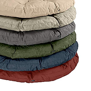 Classic Accessories Montlake Water-Resistant 50 Inch Polyester Papasan Cushion, Heather Indigo, Outdoor Papasan Cushion