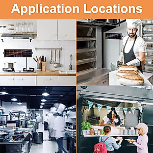 YOOYIST Commercial 18 Channel Kitchen Timers Digital Restaurant Timer Professional Multi Calculagraph Heavy Duty Stainless Steel Loud Alarm Food Truck Cooking with Volume Control