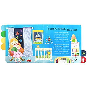 C.R. Gibson 'Sing to Me' Lullaby Book for Babies, 10 x 8.7 x 0.5 inches, 1 piece