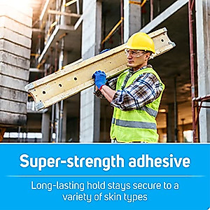 Care Science Waterproof Strong Strips Adhesive Bandages, Extra Large, 32 CT | 100% Waterproof, Heavy-Duty Protection, Helps Prevent Infection for First Aid and Wound Care