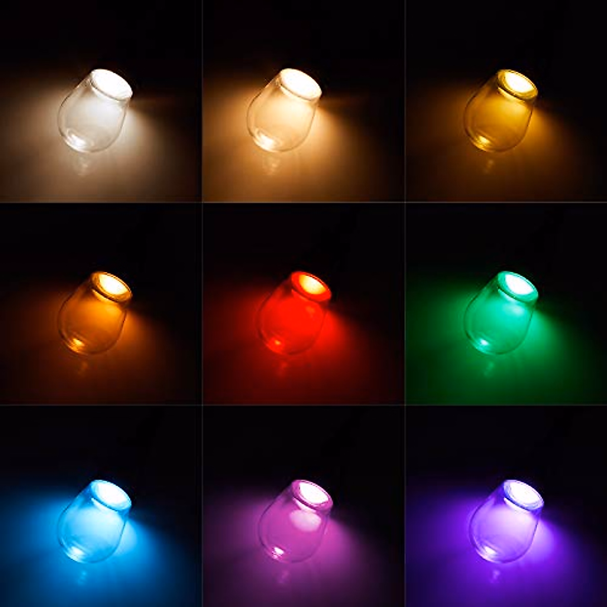 Honeywell 24FT Linkable Water Resistant LED Indoor Outdoor Color Changing String Light with Remote Control, Commercial Grade Patio Lights with 8 Plastic E26 Bulbs Create Cafe Ambience in Your Backyard