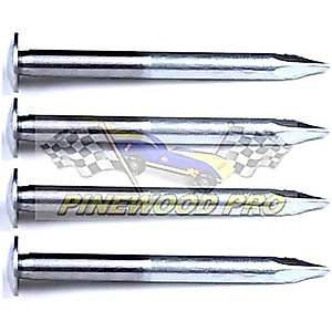 Pinewood Pro Pine Derby Complete Car Kit with PRO Graphite - Pre-Weighted, Pre-Drilled and Primed Ready for Paint -The Lazer