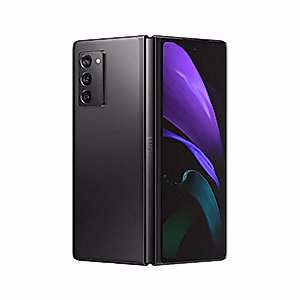 Samsung Electronics Galaxy Z Fold 2 5G | Factory Unlocked Android Cell Phone | 256GB Storage | US Version Smartphone Tablet | 2-in-1 Refined Design, Flex Mode | Mystic Black (SM-F916UZKAXAA)