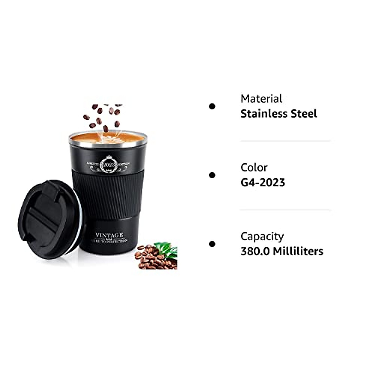 Gifts for Dad from Daughter Son Kids - 12 oz Coffee Mug - Christmas Gifts for Men - Birthday Gifts for Dad - Stocking Stuffers for Husband - Best Presents Ideas - Portable Stainless Steel Travel Cup