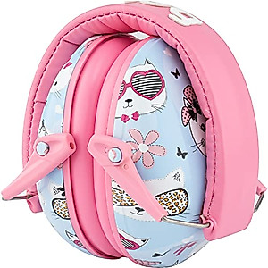 Snug Kids Ear Protection - Noise Cancelling Sound Proof Earmuffs/Headphones for Toddlers, Children & Adults (Cats)