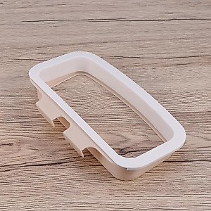 Cabilock Rack Cabinet Plastic Bag Holder Bag Rack Plastic Trash Garbage Kitchen Cabinet Storage Shelf Door Hanging White Bag Holder Bags Over Garbage Bag Storage Over