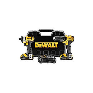 DEWALT 20V MAX Impact Driver and Drill Combo Kit (DCK280C2)