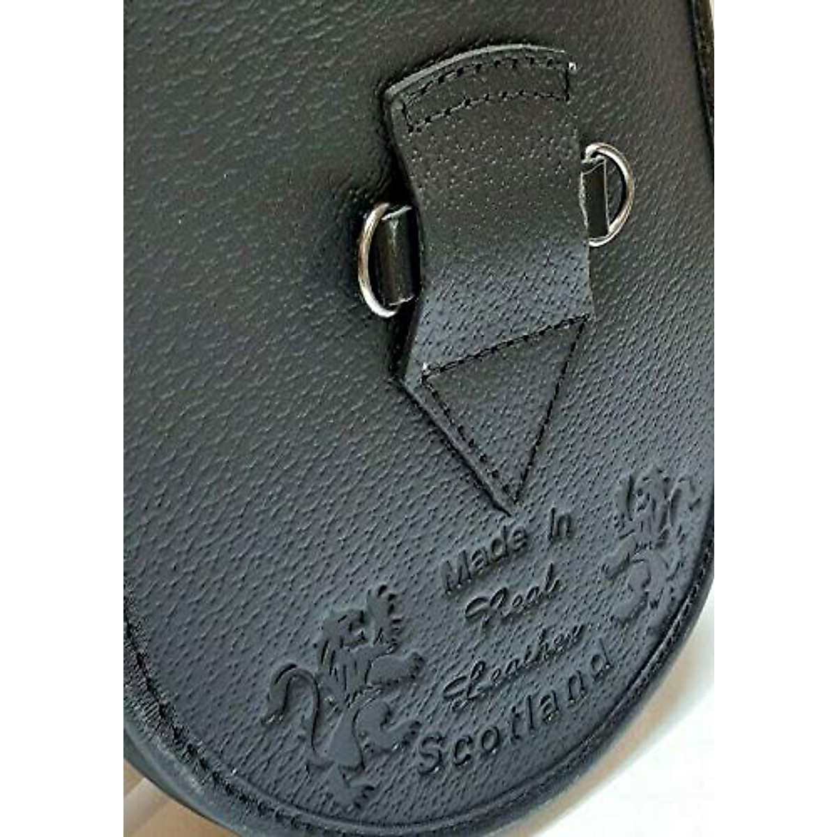 Scottish Kilt Semi Dress Sporran Genuine 100% Real Leather Knot Tassels Sporran