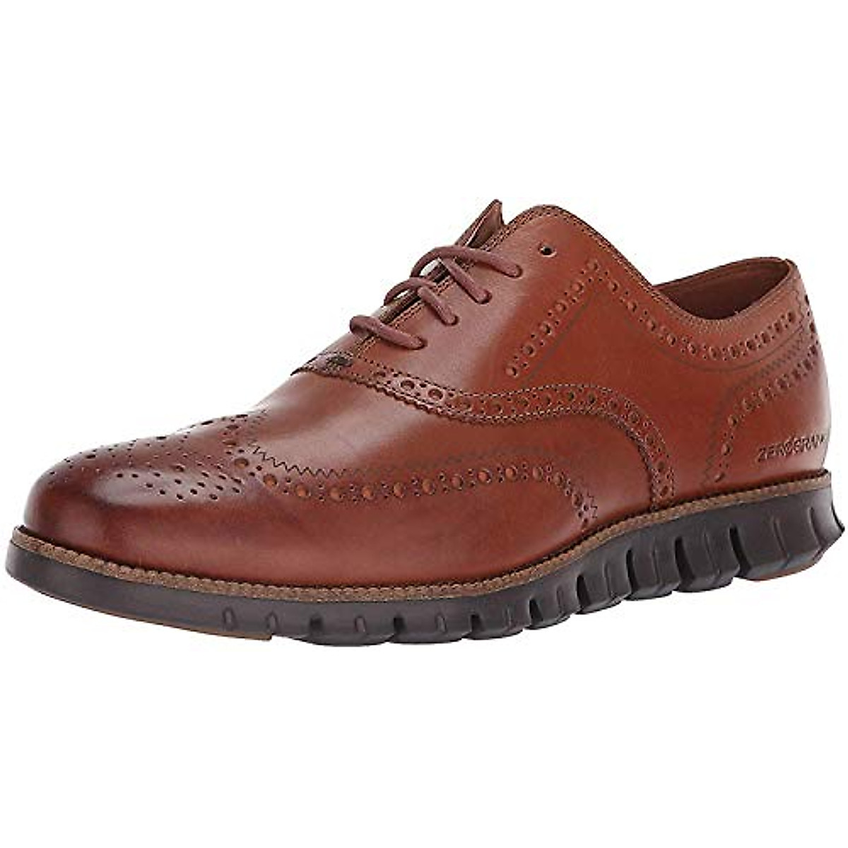 Cole Haan Men's Zerogrand Wing OX Oxford, british tan leather/java, 11 M US