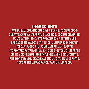 Every Man Jack Cedar + Red Sage Mens 3-in-1 All Over Wash for All Skin and Hair Types - Cleanse, Nourish, and Protect Skin and Hair with Naturally Derived Soy Proteins, Aloe, Glycerin - 2 Bottles