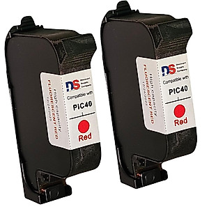 FP PIC40 High Capacity Postbase Ink Cartridge Set. Compatible with #58.0052.3028.00