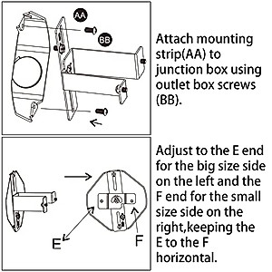VDKK Porch Lights Fixture with Outlet,Exterior Outdoor House Light Wall Mount with Outlet Built in,Waterproof Wall Light with 3 Motion Modes,Anti-Rust Wall Lantern for Balcony(Bulb NOT Included)