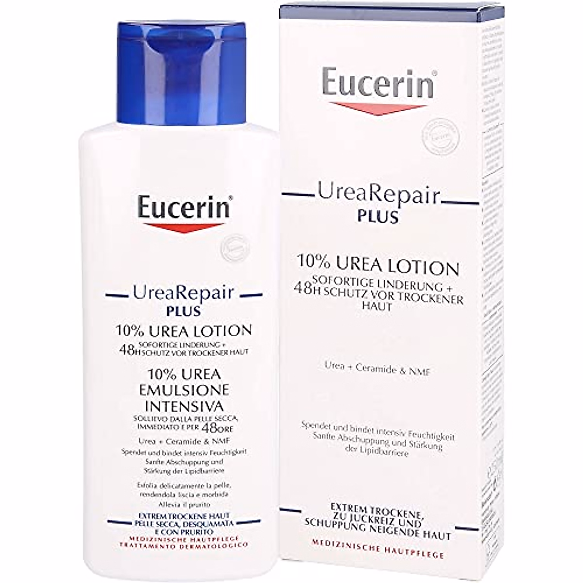 Eucerin UreaRepair Plus 10% Urea Lotion, 250 ml
