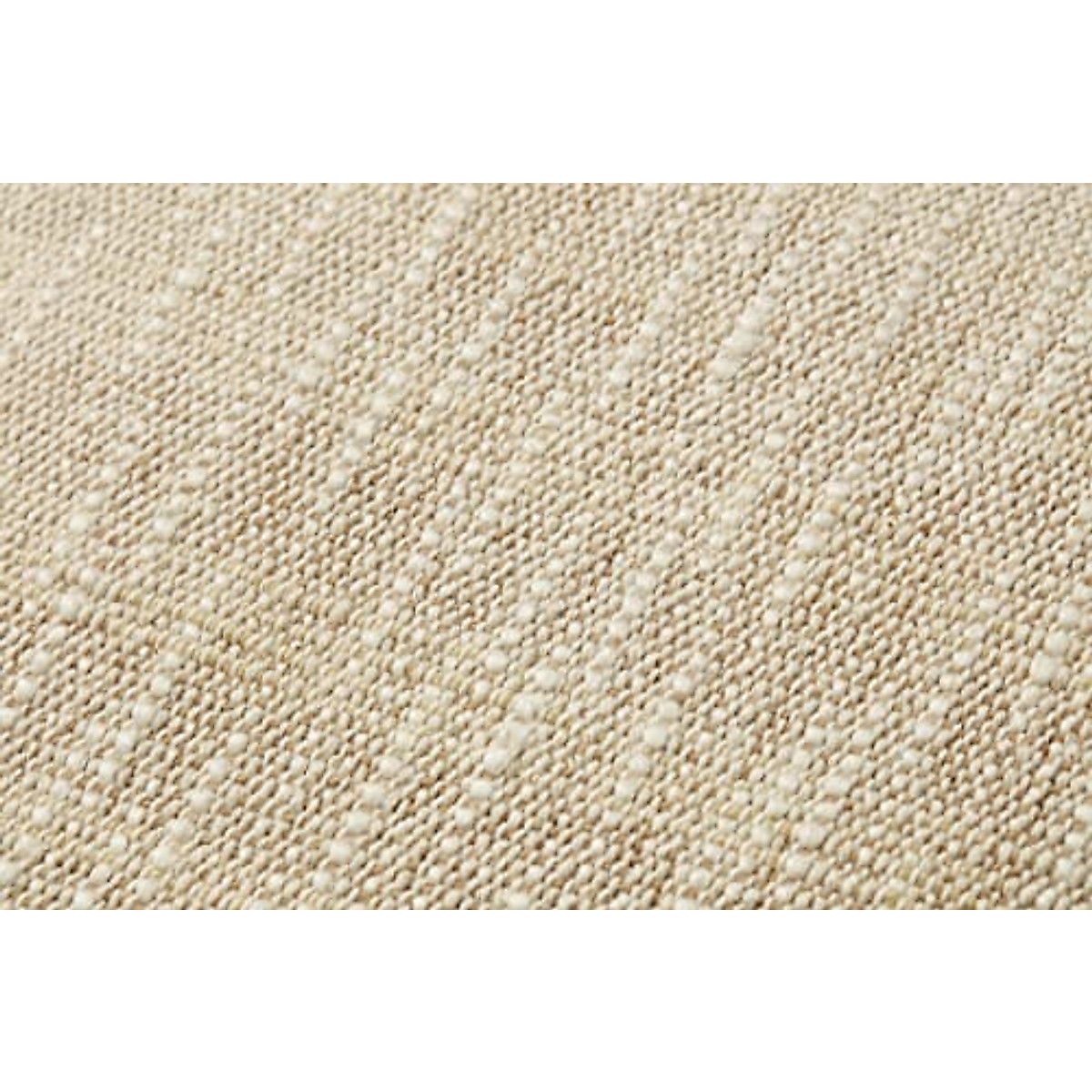 Loloi Angela Rose x Bella Collection Sand/Natural, 18'' x 18'' Cover Only Pillow