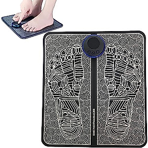 HAEYONME Electric Foot Massage Pad Convenient Massage to Relax feet，Folding Portable Foot Relaxation with USB