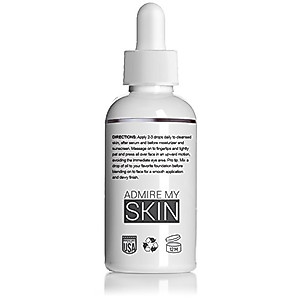 Admire My Skin Vitamin C Oil for Face Gua Sha Massage - Organic Facial Oil for Glowing Skin with Vitamin E Oil + Argan Oil + Rosehip Oils - This Oil for Face Provides You With A Dewy, Youthful Glow