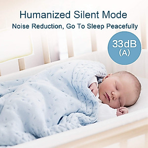 BATEERUN True HEPA Filter Air Purifiers, Quiet Air Cleaner. True HEPA Air Purifiers Filter for Bedroom, Large Room 2 PACK