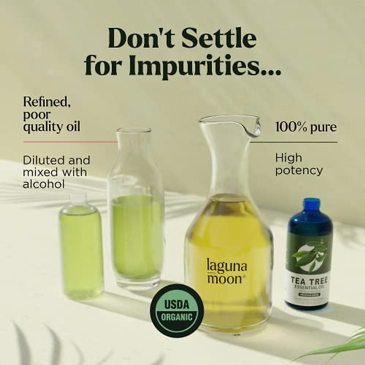 Tea Tree Essential Oil - XXL Bottle w/Organic Drops for Skin, Face, Hair, Scalp, Nails - Fragrance Oil for Aromatherapy, Diffusers, Candle Making, Yoga, Massages, Home Care, Office Essentials (150mL)