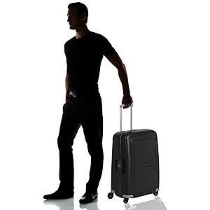 Samsonite Spinner, Black, M (69 cm-79 L)