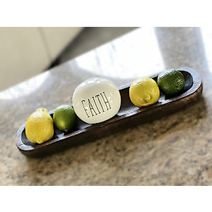 Hand-crafted wooden dough bowl can be used for home decor. Candle safe wooden bowl. Can be used for fruits,bread,vegetables. Food Safe. Unique rustic wood bowls.