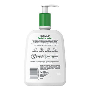 Cetaphil Restoring Body Lotion with Antioxidants for Aging Skin, Great for Neck and Chest Areas, Fragrance and Paraben Free, Suitable for Sensitve Skin 16 oz. Bottle