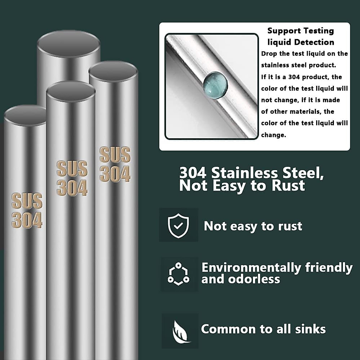 TILB Roll Up Dish Drying Rack Over The Sink Dish Drying Rack, Portable Stainless Steel Rolling Rack for Kitchen Sink, Foldable Drain Rack Easy to Clean and Sturdiness