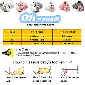 Ohwawadi Infant Baby Girl Shoes, Bowknot Baby Mary Jane Flats Princess Dress Shoes Soft Baby Crib Shoes (0-6 Months, 1933 Black)