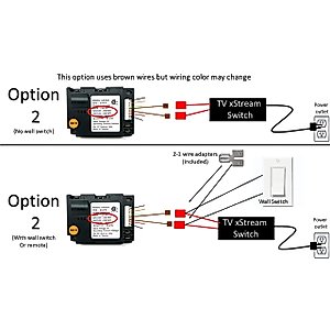 Fireplace Remote Control WiFi Smart Switch ON/Off to Voice Activated Fireplace - 2 Wire Quick Connect for Easy installation for Millivolt Gas Valve, Electronic Spark Ignitions. 2.4Ghz pairing ONLY