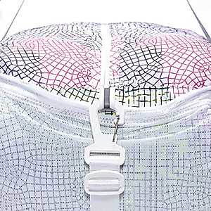 Nike Serena Williams Design Crew DV9251-100 Stash Duffel Bag (21L) (White/Action Grape/Black)