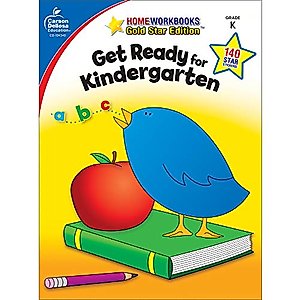Carson Dellosa | Get Ready for Kindergarten Workbook | 64pgs (Home Workbooks)